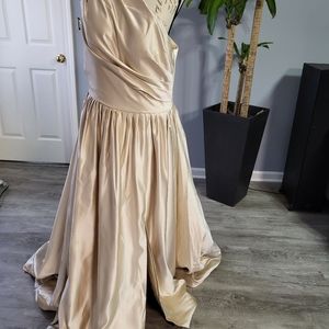 Dresses | Cream Prom Dress | Poshmark